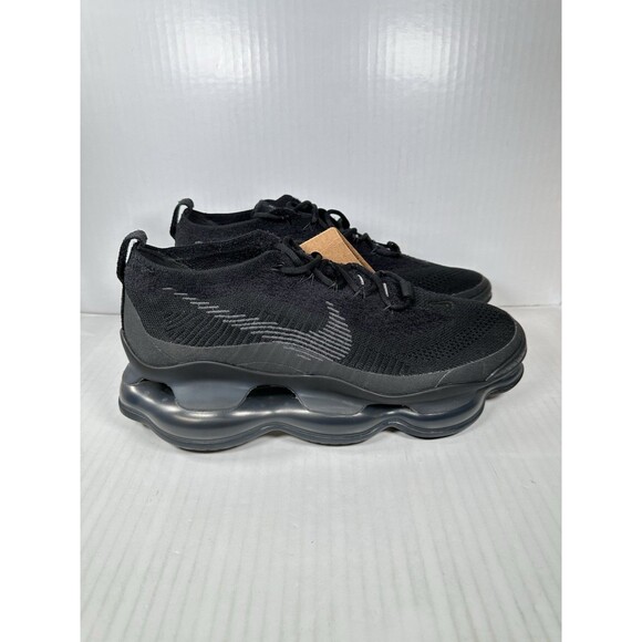 Nike | Shoes | Size 2 Nike Air Max Scorpion Fk Flyknit Triple Black ...